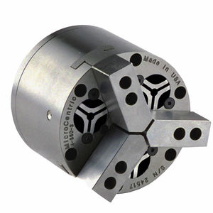 Power chuck - NR series - Microcentric - 3-jaw / stationary / self ...
