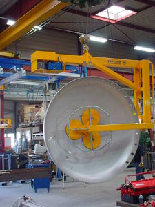 Load rotating lifting beam - SAPELEM - industrial / electric
