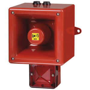 Sounder with LED beacon, Alarm sounder with LED beacon - All industrial ...