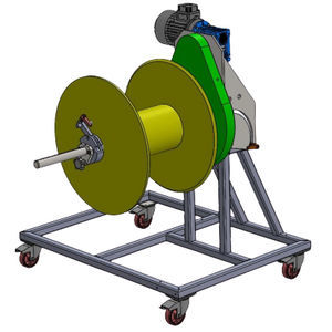Hose unwinder - DM638 - CLAVEL - motorized / roller