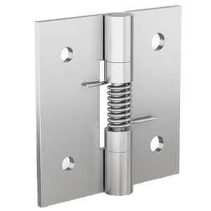 Spring hinge - 71-1-3851 - PINET INDUSTRIE - stainless steel / steel ...