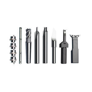 Solid milling cutter - LZQ TOOL CO., LTD. - slot / PCD / for CNC machines
