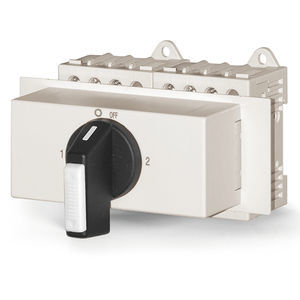 Manual changeover switch - ZBK25SMAH1U4 - Telergon - DIN rail / 4-pole