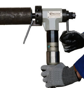Portable chamfering machine - US40 - PROTEM - weld preparation