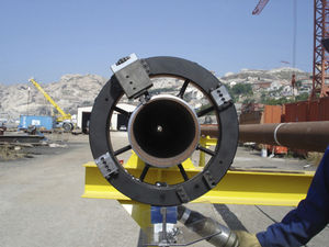 Orbital pipe cutting and beveling machine - TNO - Series - PROTEM ...