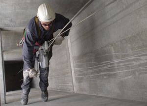 Electric winch - e.lift series - FIXATOR - man-riding / for suspended ...