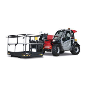 Compact telehandler - MT 625 H - MANITOU - ergonomic / small turning radius