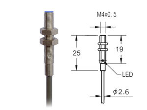 Inductive proximity sensor / miniature - ISS-S401P-A1VN2 - WICK ...