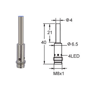 Inductive proximity sensor / miniature - ISS-S401P-A1VN2 - WICK ...