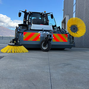 Truck-mounted suction sweeper - CSK - CM Srl - for loaders / for skid ...
