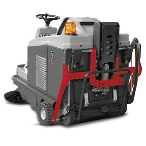 Ride-on sweeper-scrubber-dryer - CSW 1300 series - COMET Spa - electric ...