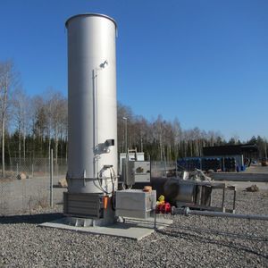 Syngas flare stack - ennox biogas technology GmbH - hydrogen