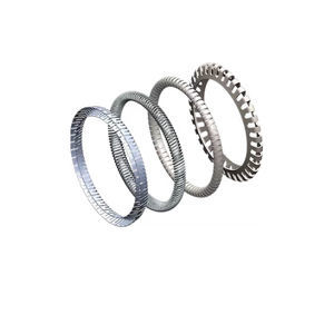 Compression spring - V series - HELICAL - flat wire / stainless steel ...