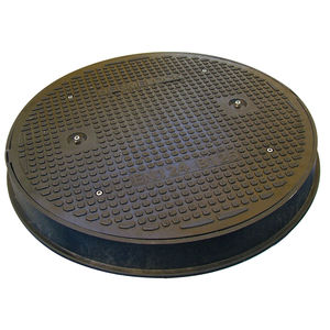 Glass fiber-reinforced composite manhole cover - HE600SB - Hermelock