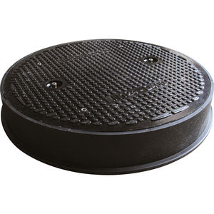 Glass fiber-reinforced composite manhole cover - HE800RD - Hermelock