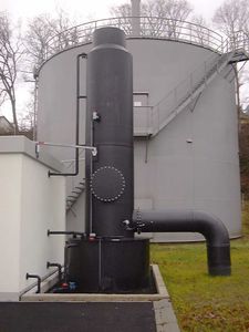 Wet gas scrubber - LIKUSTA Umwelttechnik - chemical / for odor control