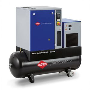 Screw compressor - EcoPower 25D Dry - AIRPRESS - air / electric ...