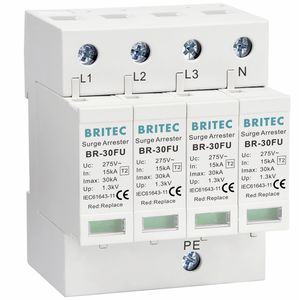 DIN rail surge protector - BR-110 2P series - Britec Electric Co., Ltd ...