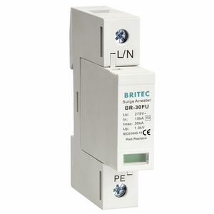 Type 2 surge protection unit - BR-80 2P series - Britec Electric Co ...