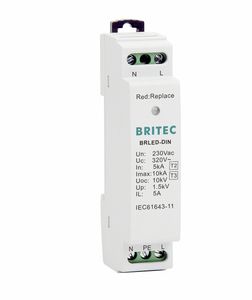 Type 2 surge protector - BRLED-06P - Britec Electric Co., Ltd - type 3 ...