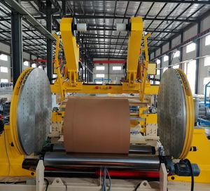 Turntable stretch wrapping machine - T1650F - SHANDONG SINOLION ...