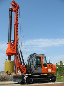 Micropile drilling rig - TES20 Compact - TES CAR Srl - crawler / rotary ...