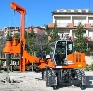 Micropile drilling rig - TES20 Compact - TES CAR Srl - crawler / rotary ...
