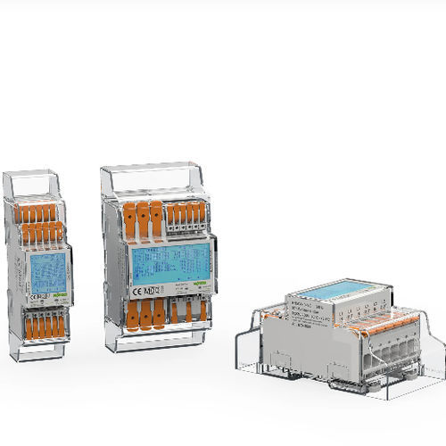 Three-phase electric energy meter - MID - WAGO - DIN rail / M-Bus
