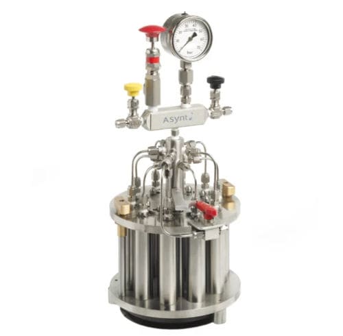 Parallel synthesis reactor - Multicell - Asynt - high-pressure / stainless steel / homogeneous