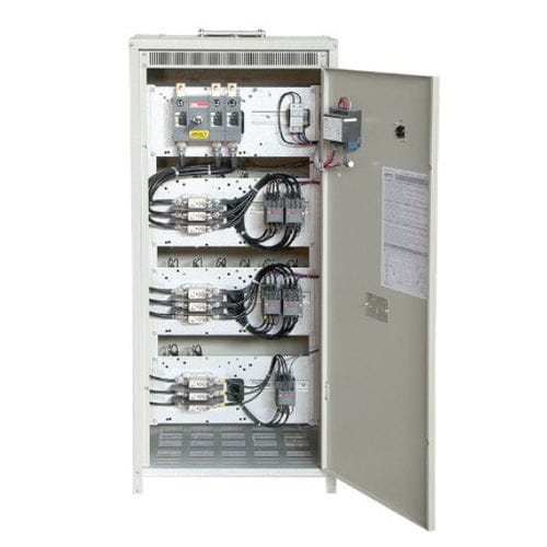 Automatic capacitor bank - PHI - ECUS - power / floor-mounted / cabinet