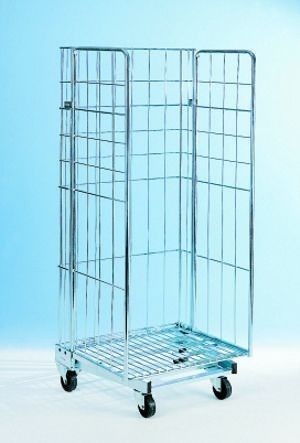 Parcel roll container - 1 - cargopak srl - interlocking