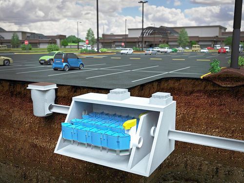 Bed filtration unit - Up-Flo® - Hydro International - for water