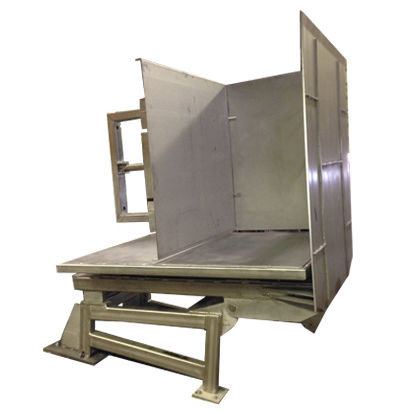 Electric tipping station - superlift material handling - pallet / metal