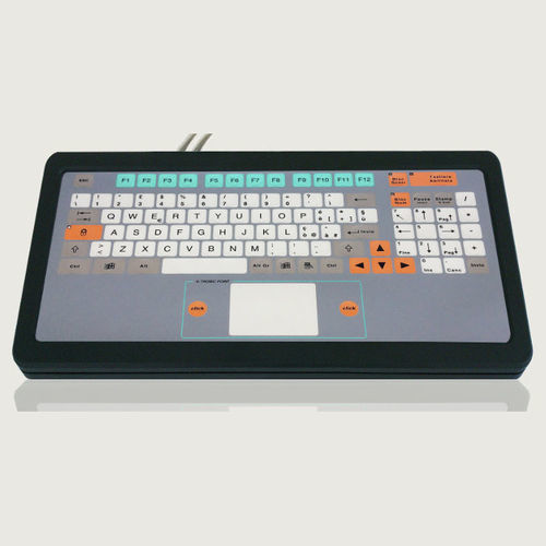 Desktop keyboard - KT-100-T-06 - k-tronic S.r.l. - with mechanical keys ...