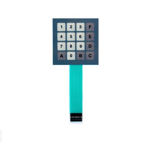 16-key keypad - KT-16-STD - k-tronic S.r.l. - panel-mount / membrane ...