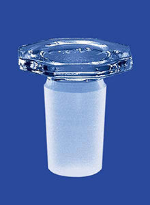 Conical plug - LENZ Laborglas GmbH & Co. KG - male / glass / for ...