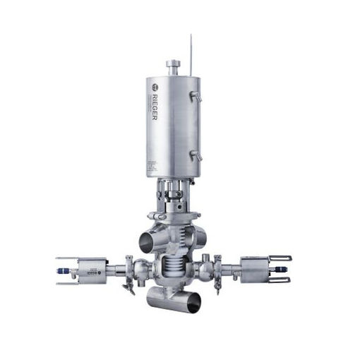 Aseptic valve - N7 - Gebr. Rieger GmbH + Co. KG - pneumatic / mix-proof ...
