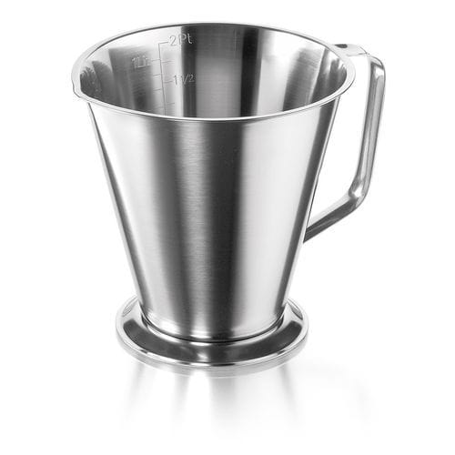 Graduated beaker - 440 series - Carl Friedrich Usbeck KG - stainless steel