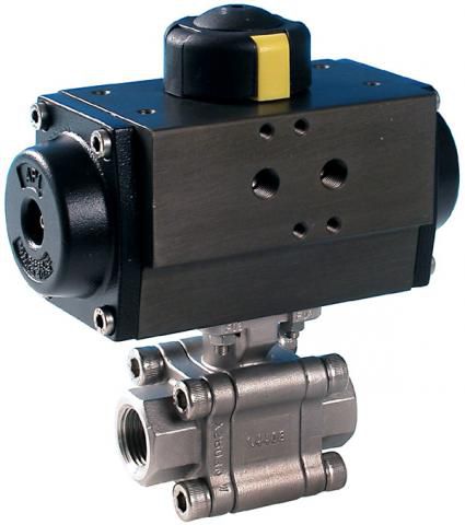 Ball valve - S33D - Vapo Techniek B.V. - lever / electrically-actuated ...
