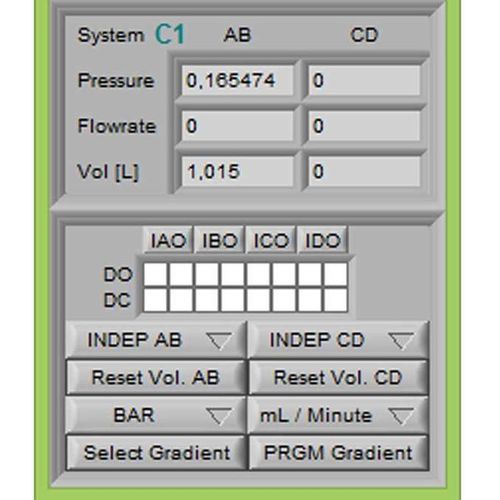Control software - ISCO - Axel Semrau - configuration / pump