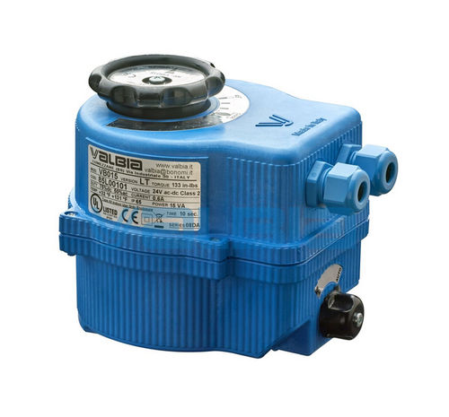 Electric valve actuator - VB015 - BONOMI GMBH - rotary / IP65 / with ...