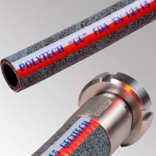 Foodstuff hose - POLYTECH® CC - GECITECH SAS - stainless steel ...