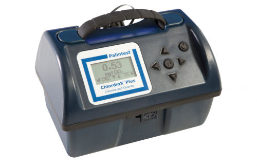 Chlorine analyzer - ChlordioX™ Plus CS400 - Palintest - portable ...