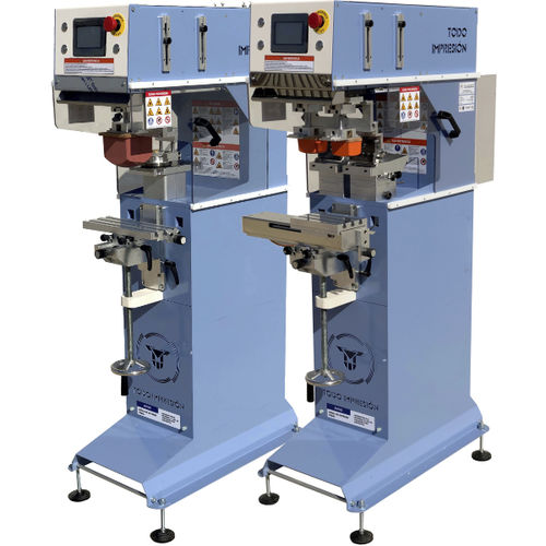 Pad printing machine with hermetic ink cup - CUSTOM - TODO IMPRESIÓN ...