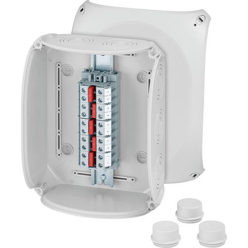 Wall-mounted junction box - DK 2516 A - Hensel - UL / halogen-free / IEC