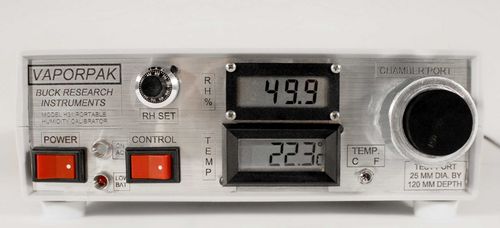 Portable humidity generator - VAPORPAK® - Buck Research Instruments ...