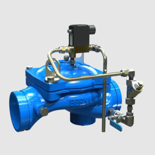 Diaphragm valve - BC-410-P - BERMAD CS Ltd - electric / hydraulically ...