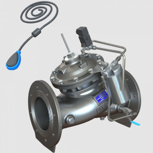 Diaphragm valve - MN-750-65 - BERMAD CS Ltd - hydraulically-operated ...