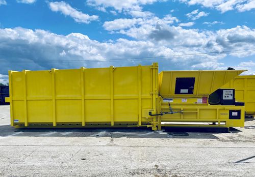 Mixed waste compactor - PAKTOR I.3 - 2000 - GILLARD SAS - cardboard ...