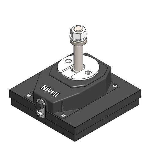 Precision leveling wedge - DKP20-2/10, M20x105 (130) 200/20x200 ...